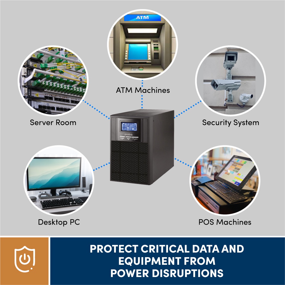 [Online UPS] Prolink PRO901-ES 1000VA 900W, PRO902-ES 2000VA 1800W ...