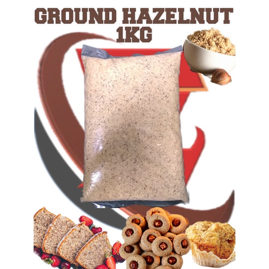 1KG GROUND HAZELNUT | HAZELNUT POWDER | (FINE) | Shopee Singapore