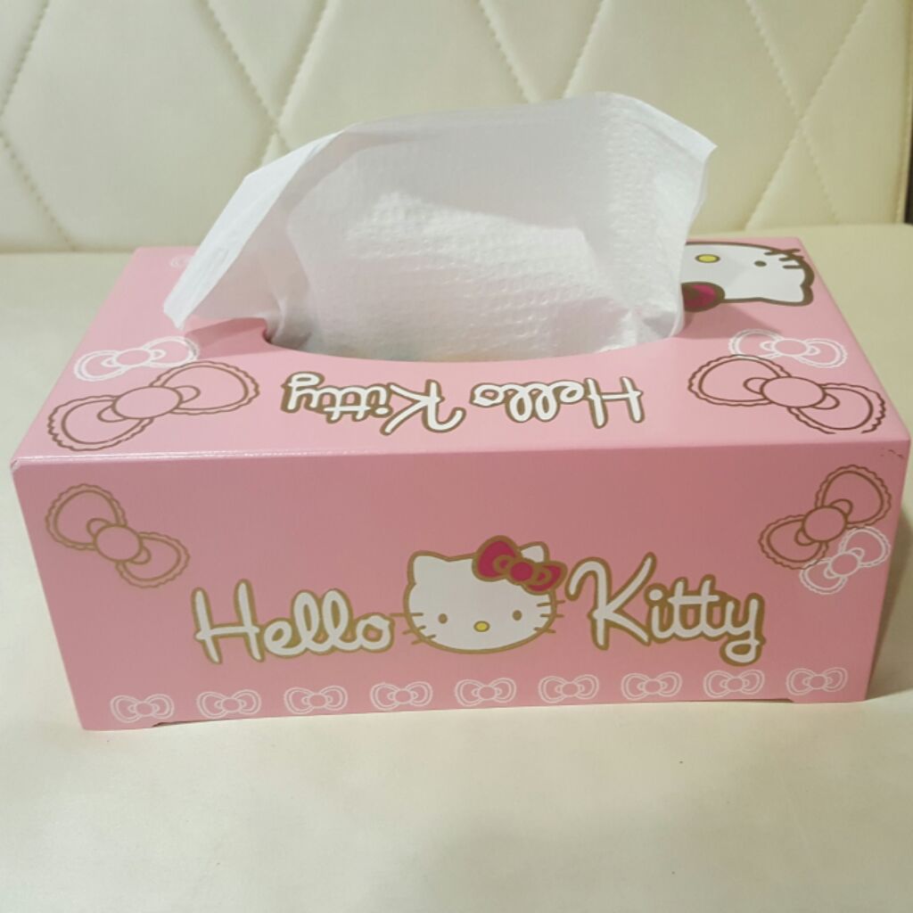 Hello Kitty Wooden Tissue Box | Shopee Singapore