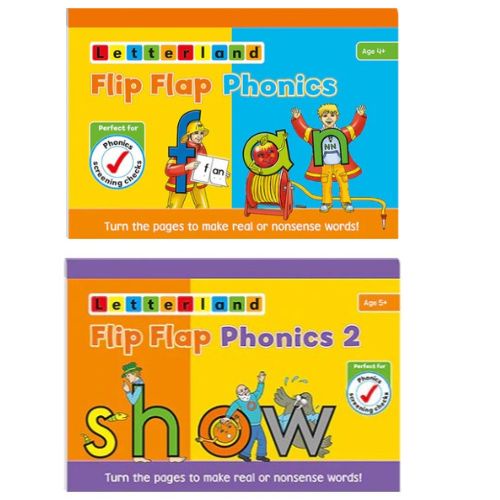 Flip Flap Phonics 1 & 2 (Letterland) | Shopee Singapore