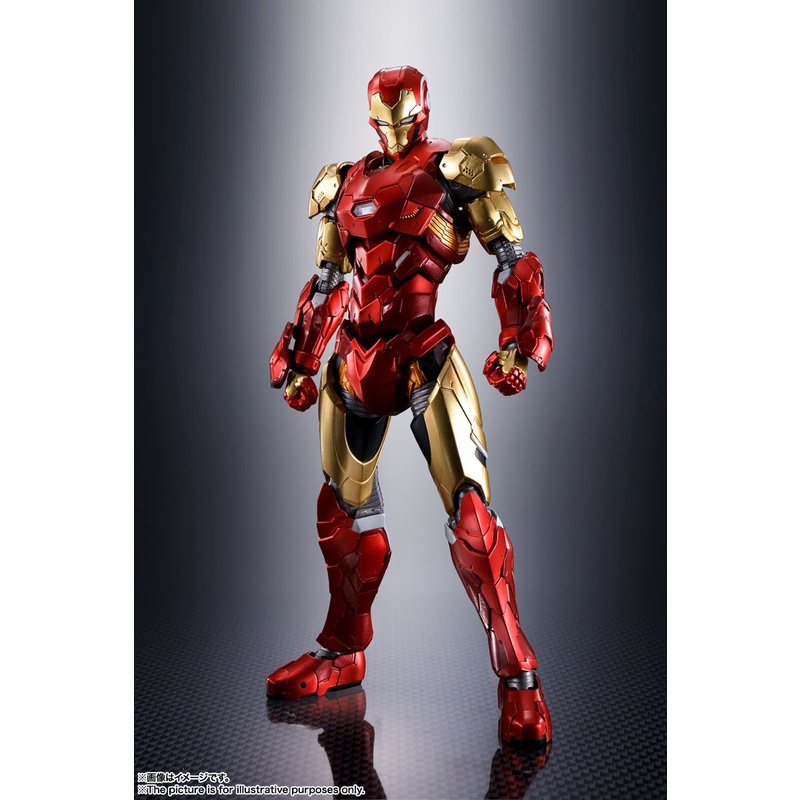 Tamashii Nations SHF Iron Man (Tech-On Avengers) | Shopee Singapore
