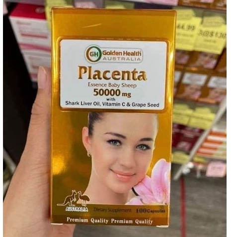 Golden Health Sheep Placenta Tablet 50,000Mg 100 Tablets | Shopee Singapore