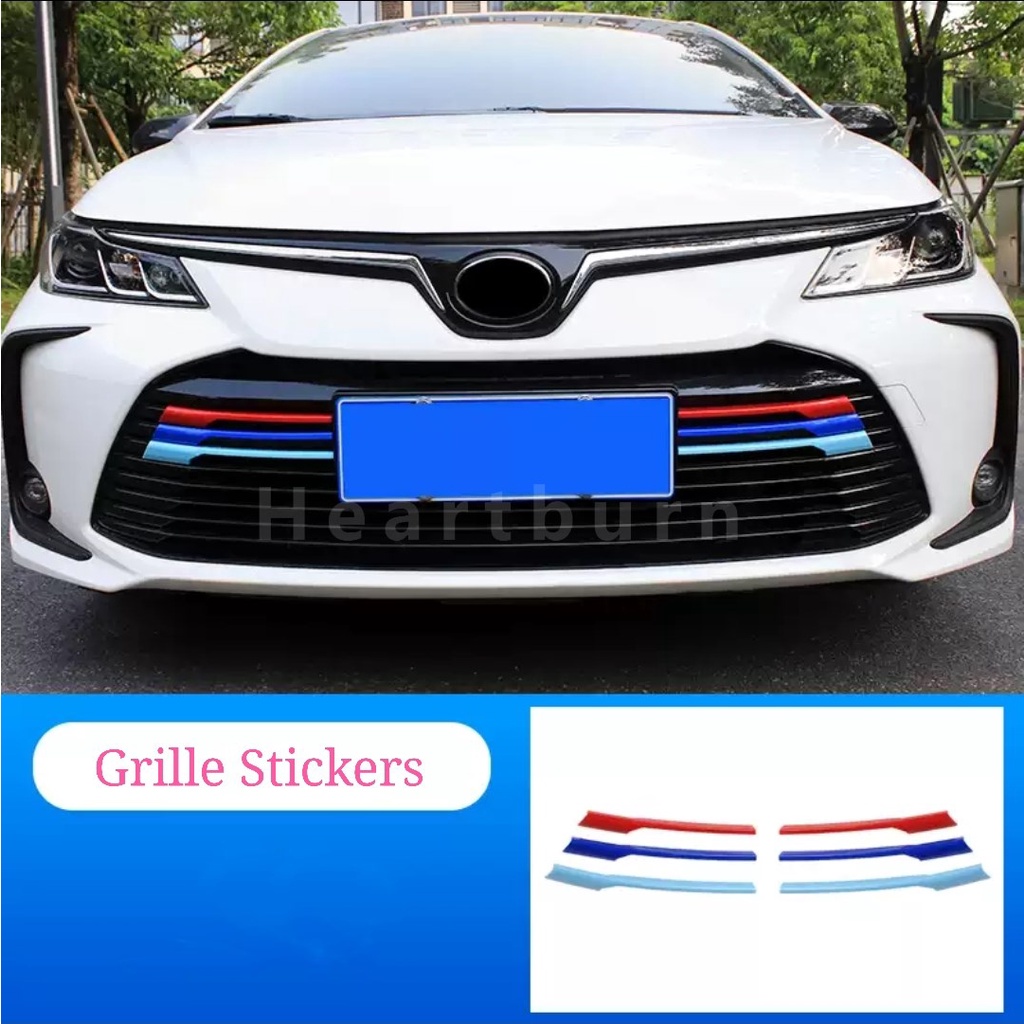 Toyota 12th Gen Corolla Altis 2020-2022 Grille Trim Strip Car Front ...