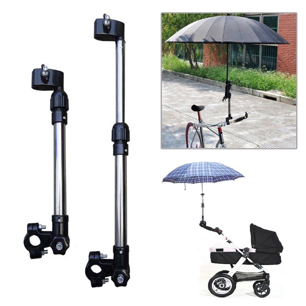 Adjustable Baby Stroller Umbrella Holder Bike Pram Wheelchair Stand ...