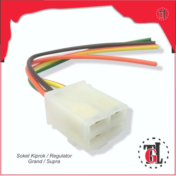 Kiprok Socket / Grand / Supra / Karisma / Mio / Smash Regulator - Yhk ...