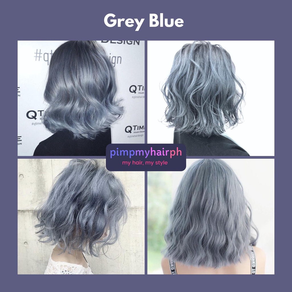 Bremod Grey Blue Bremod Ash Series Set Pimp my Hair Color Hair Dye ...