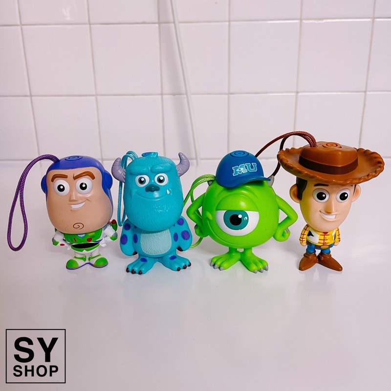 Disney Pixar Figurine Pen Collection (4 in 1 set - Buzz Lightyear ...