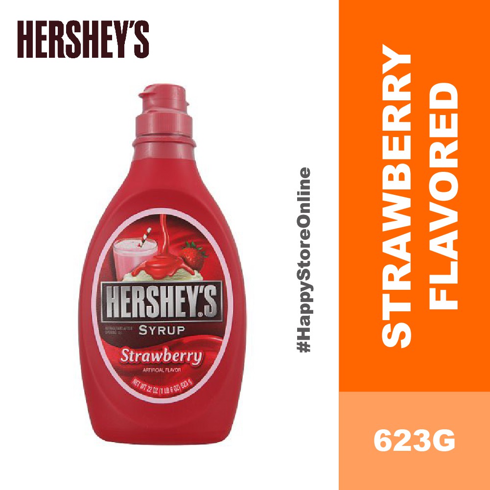 HERSHEY'S Strawberry Flavored Syrup 623g | Shopee Singapore