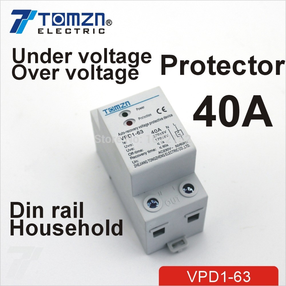 Protection against overvoltage, loss of phase, voltage protection, 1 ...