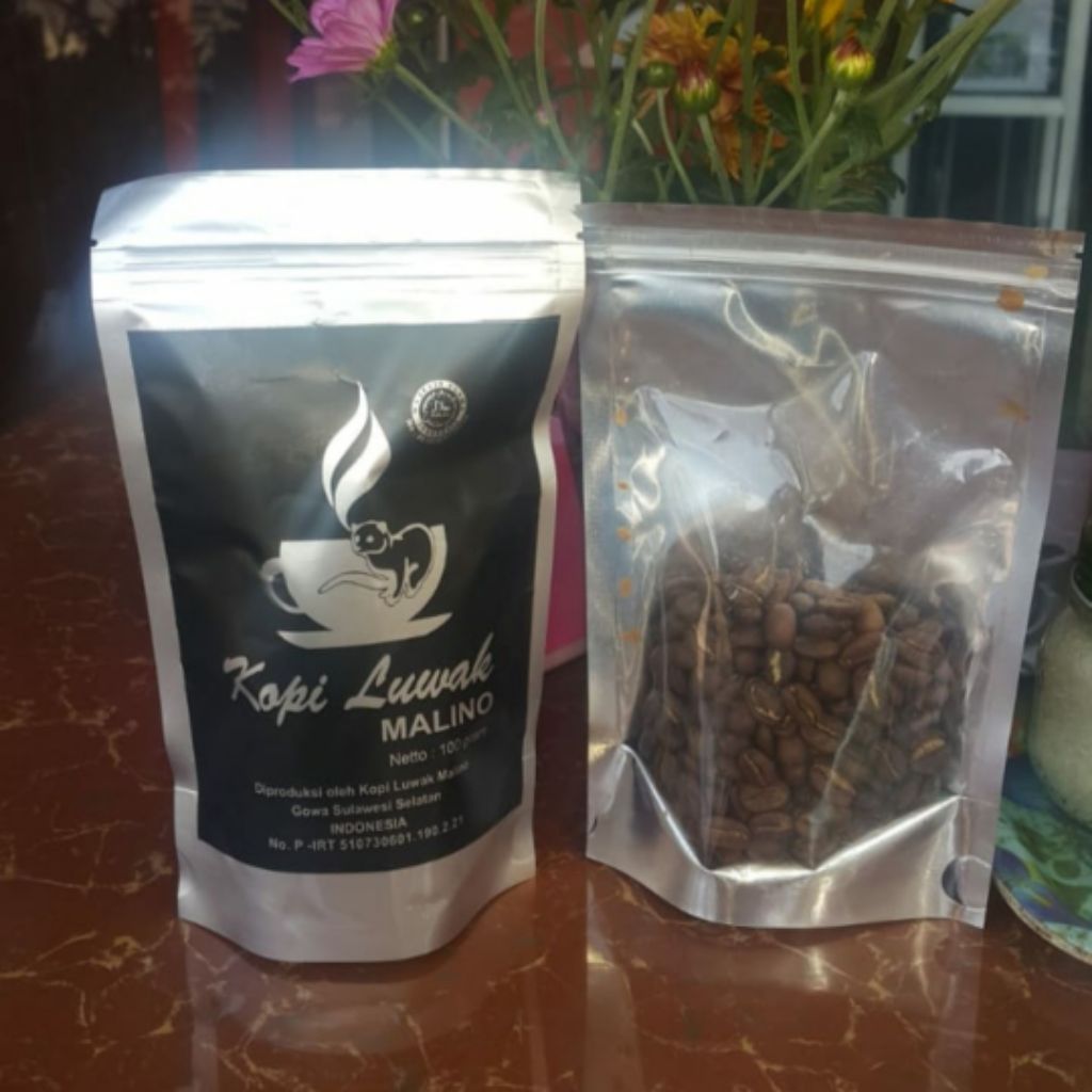Kopi Luwak Malino (Civet Cat Coffee) - 100gr | Shopee Singapore