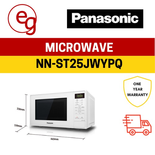 Panasonic NN-ST25 20L Solo Microwave Oven | 1-year Local Warranty ...