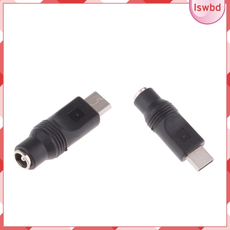 [Activity Price] 5.5 mm x 2.1 mm DC Barrel Jack Plug Female to USB Type ...