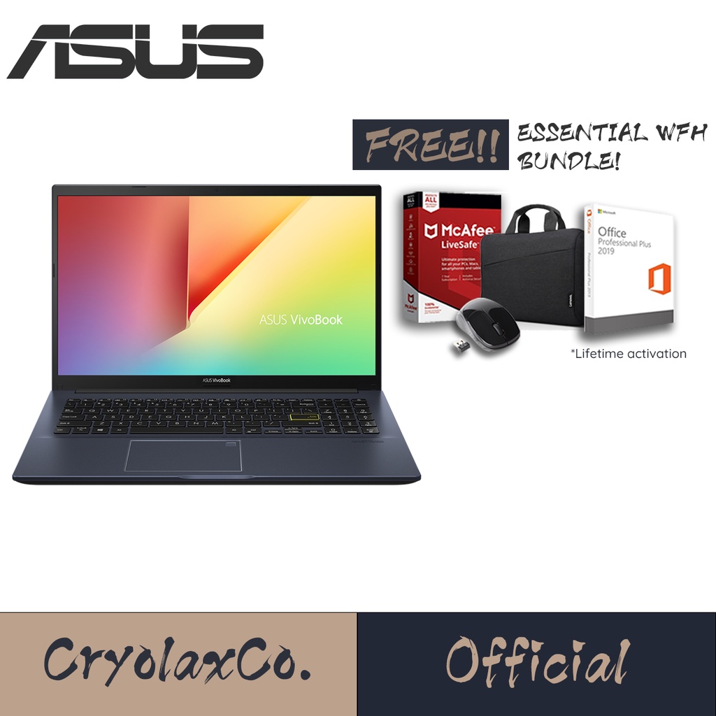 [Free Office 2019] ASUS VivoBook X513 | 15.6" FHD | i7-1165G7 | 16GB ...