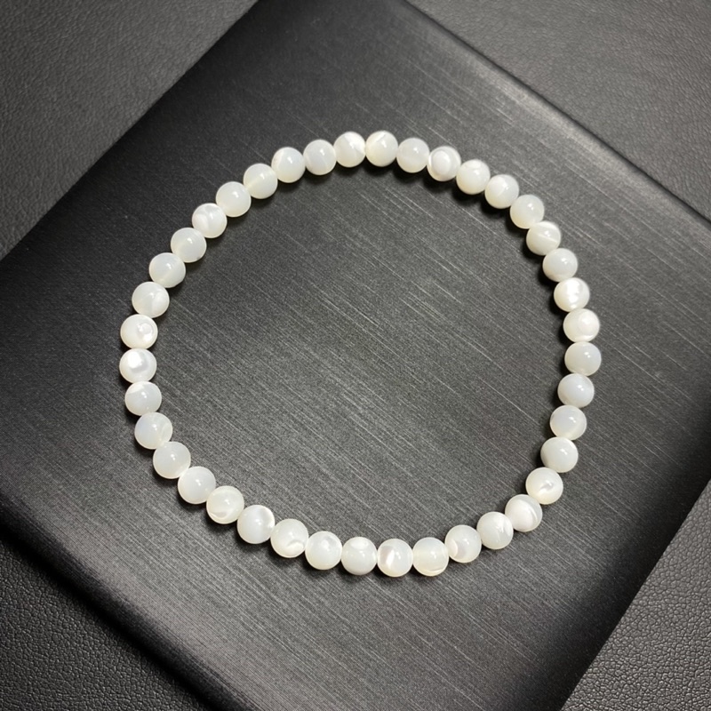 Natural Sea Shell Bangle (Mother of Pearl) 4.5mm And 8mm | Shopee Singapore