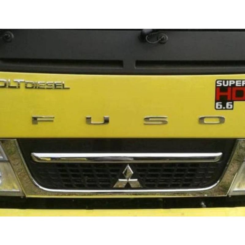 MESIN Original FUSO LOGO EMBLEM WITH FUSO WRITING MACHINE | Shopee ...