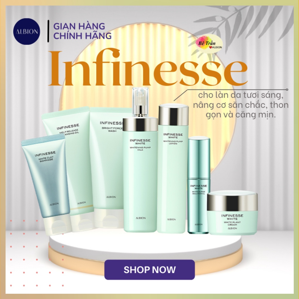 [ALBION] Full collection of Infinesse white lines New models for ...