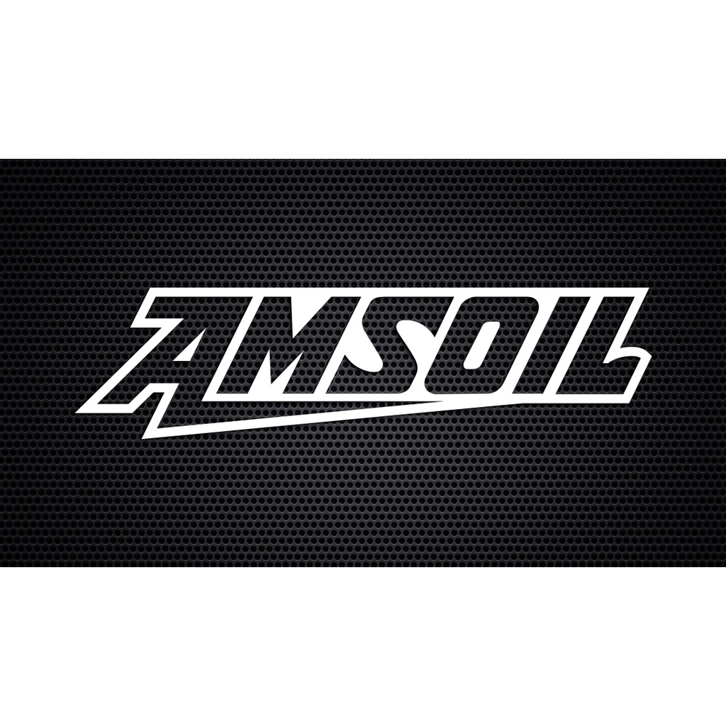 AMSOIL logo car sticker - cutout vinyl sticker - sponsor sticker ...