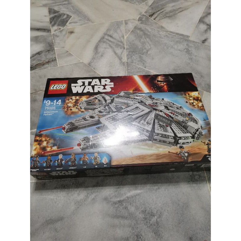 LEGO 75105 Star Wars Millennium Falcon | Shopee Singapore