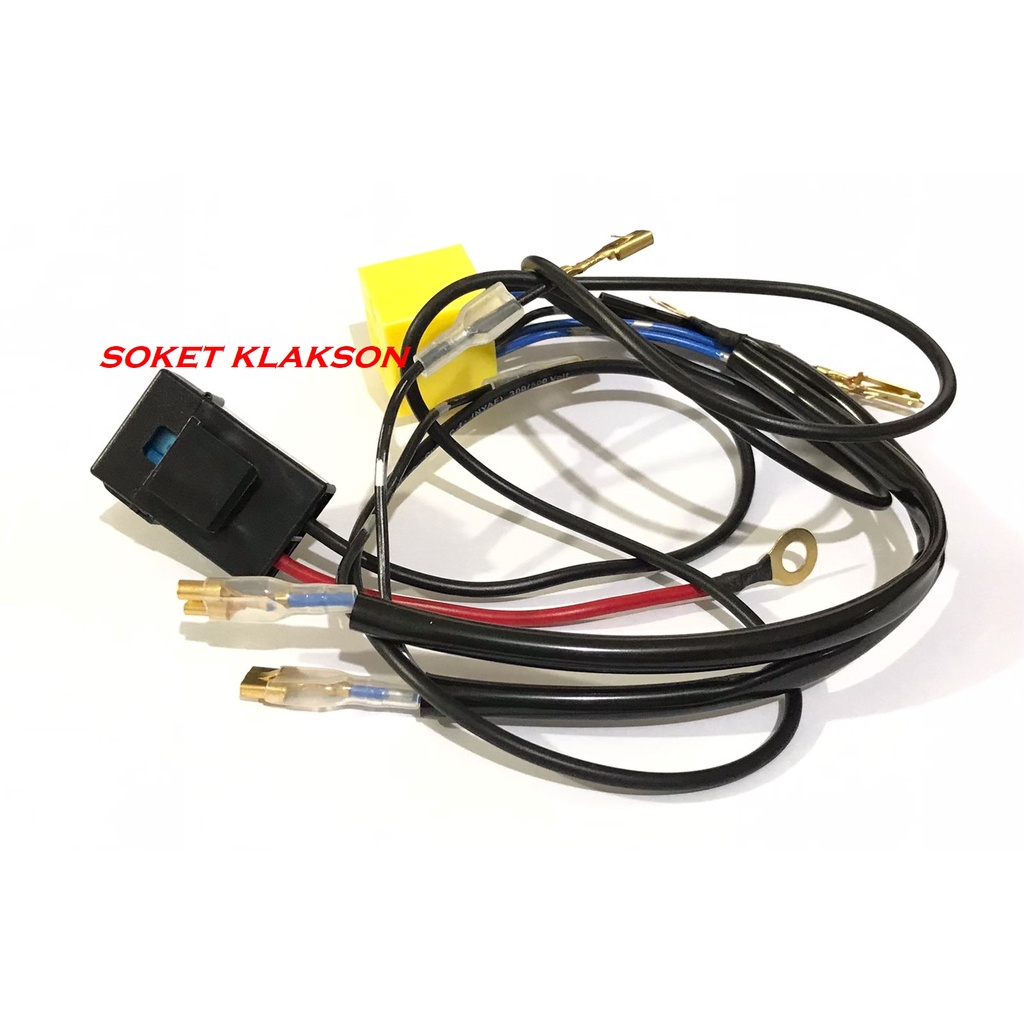 Double HORN RELAY SOCKET LIKE DENSO HELLA KTC ETC UNIVERSAL RELAY ...