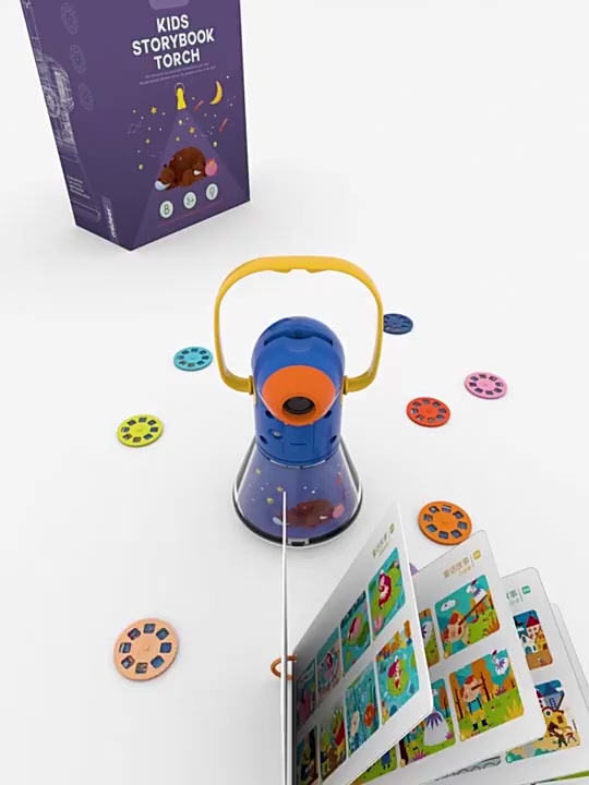 Mideer 12 Disc Light Projector Story Projector Kids Torch Storybook ...
