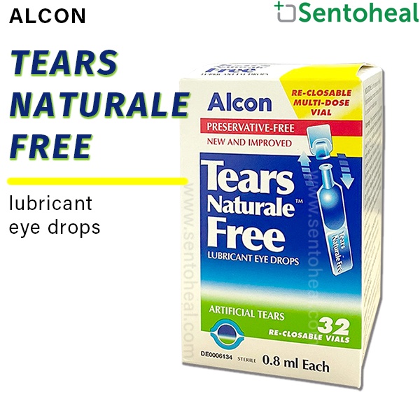 Alcon Tears Naturale Free Lubricant Eye Drops - Preservative free ...