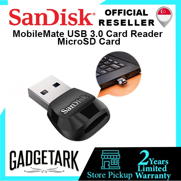 [SG] SanDisk MobileMate USB 3.0 Card Reader MicroSD Fast read speed ...