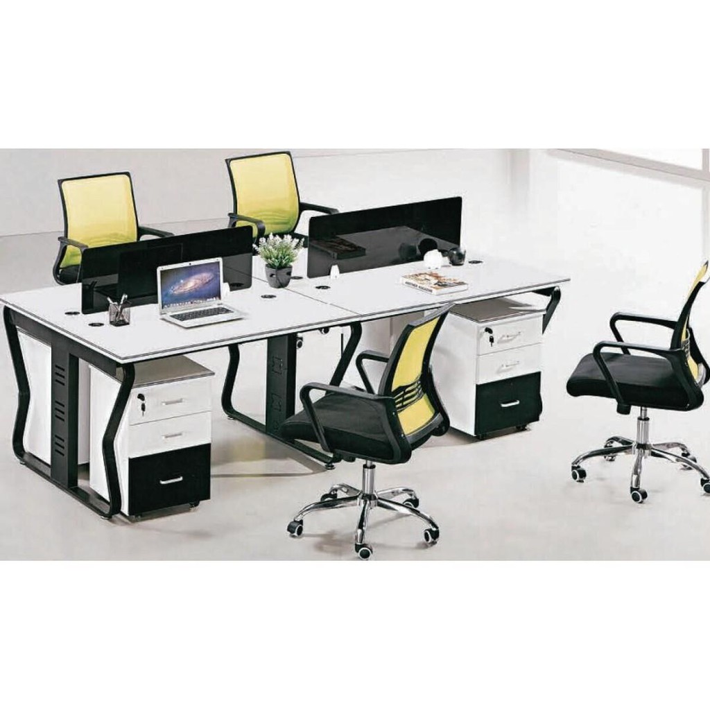 B35-01 Office Computer Table with Partition/Workstation(System ...