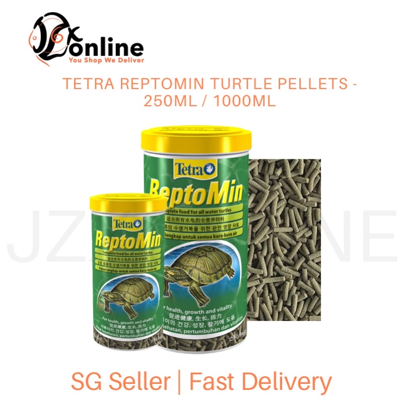 TETRA ReptoMin Turtle Pellets - 250ml / 1000ml | Shopee Singapore