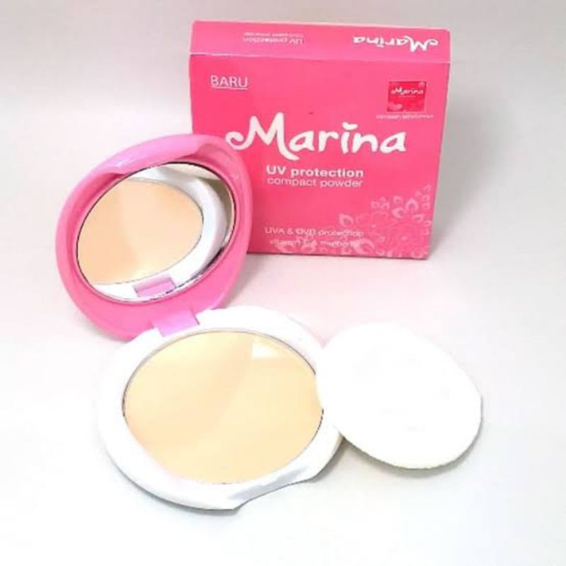 Marina UV Protection Compact Powder ( Marina Powder) | Shopee Singapore