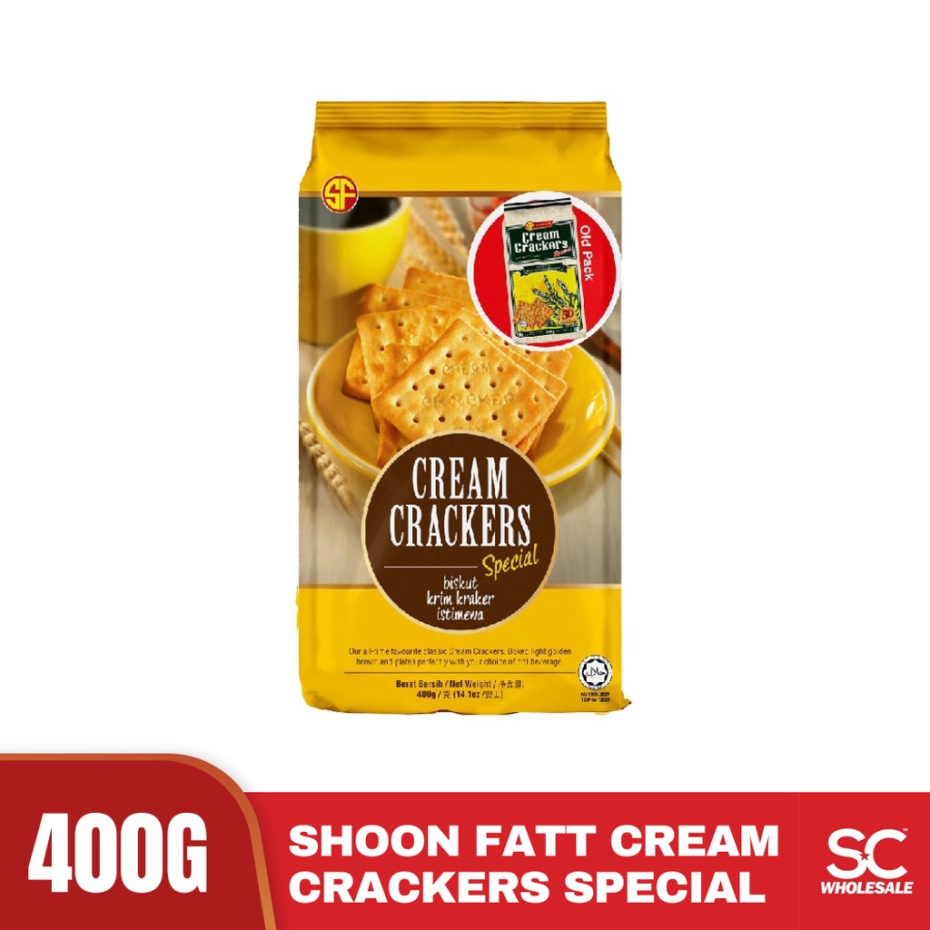 Shoon Fatt Cream Crackers Special Biscuit 400g | Shopee Singapore