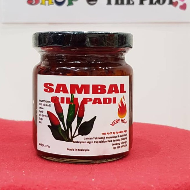 Sambal Cili Padi | VERY HOT! | by The PLOT | Shopee Singapore