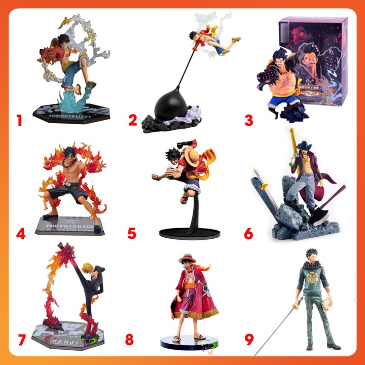 Super Beautiful One Piece Pirate Island Character Model (Full box ...