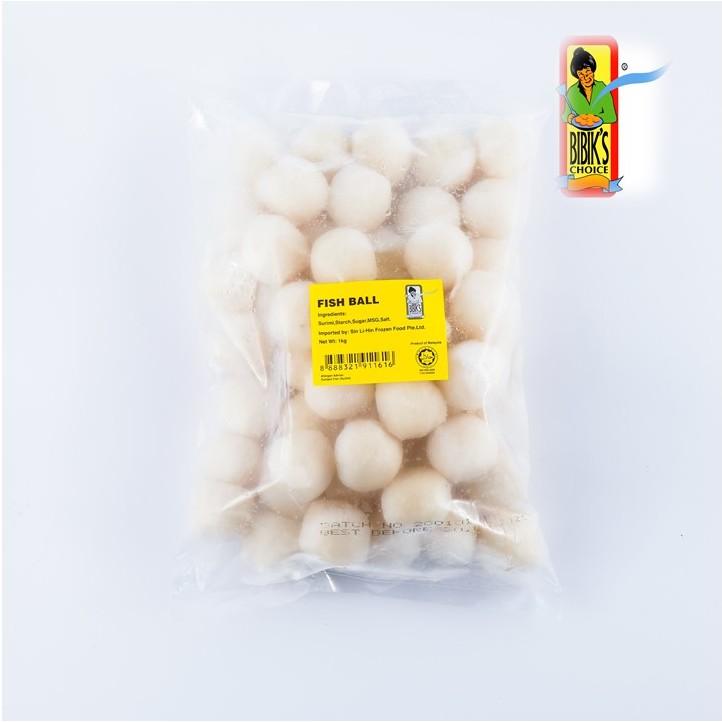 Bibik's Choice Fish Ball 1kg -Frozen | Shopee Singapore