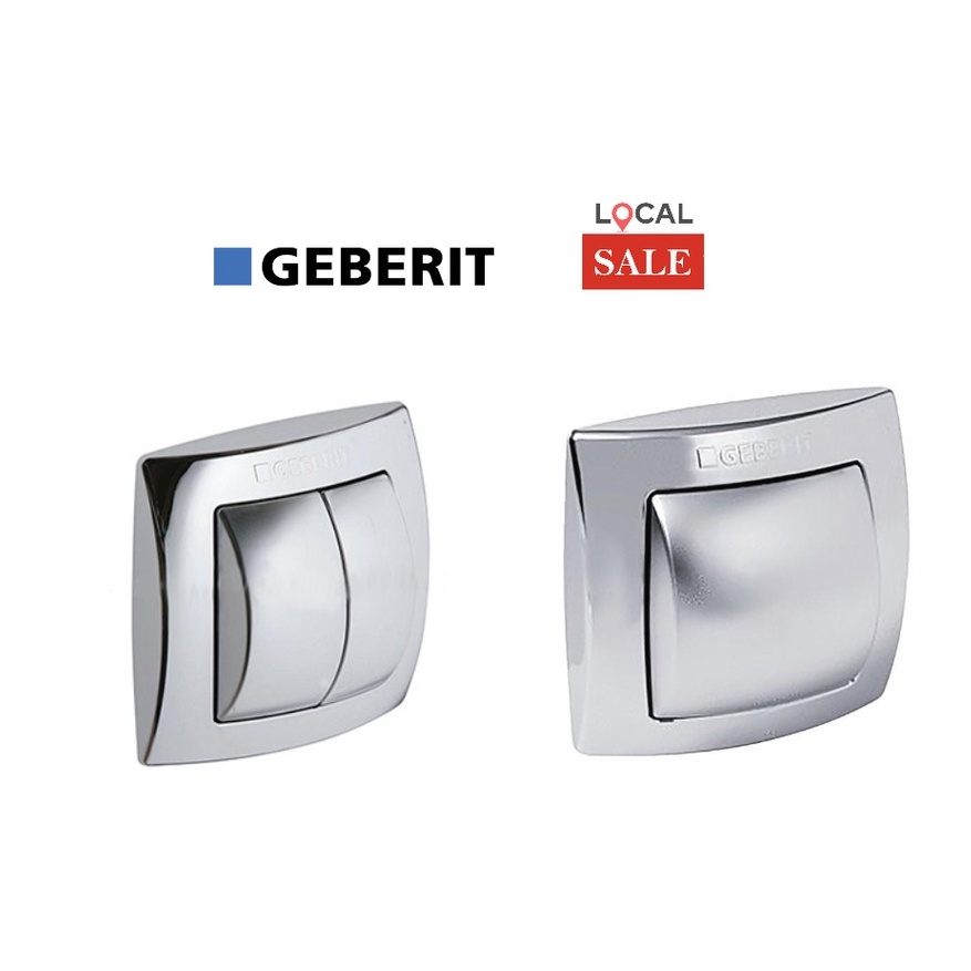 [SG SALE] Geberit Flush Control Bright Chrome with pneumatic Hand ...