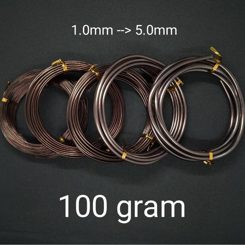 [Clgardening] 100g bronze colour aluminium Bonsai Gardening wire ...