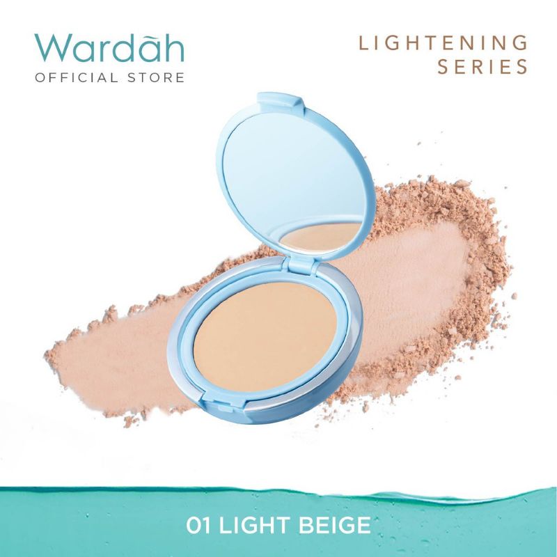 Wardah Lightening Powder Foundation Light Feel Wardah Two Compact TWC ...