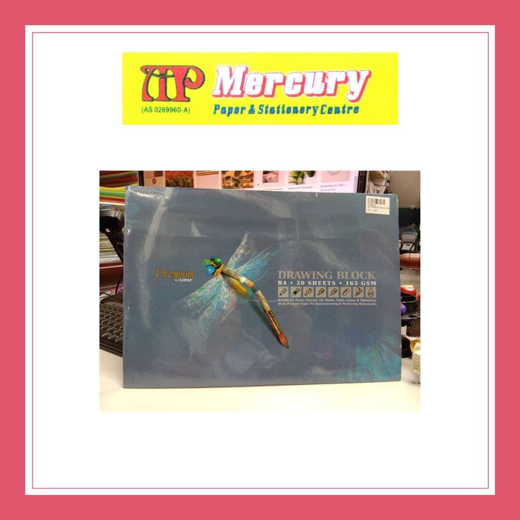 B4 DRAWING BLOCK (20 SHEETS) | Shopee Singapore