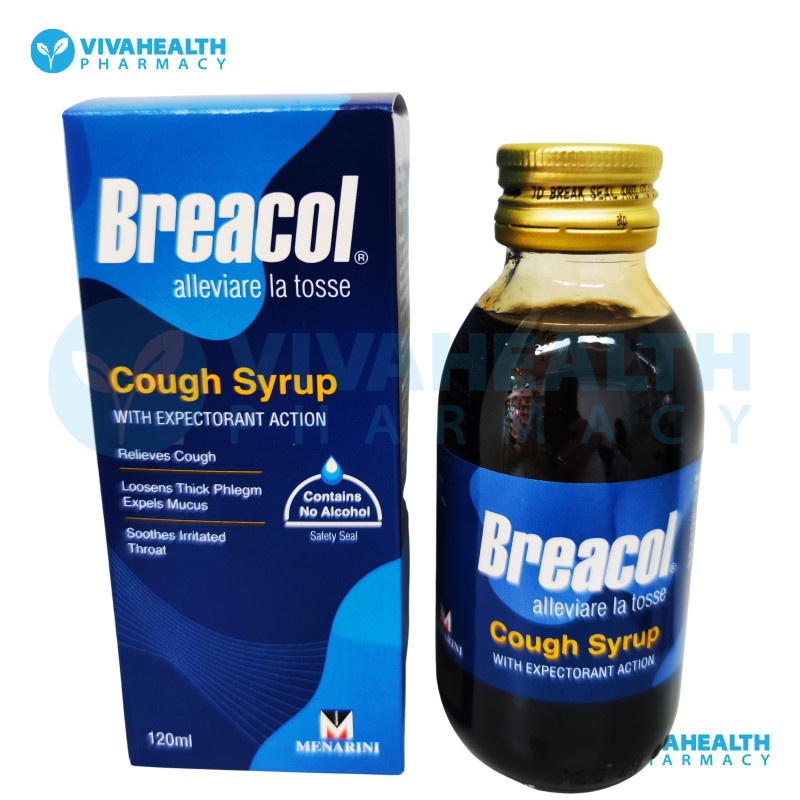 Breacol Cough Syrup 120mL | Shopee Singapore