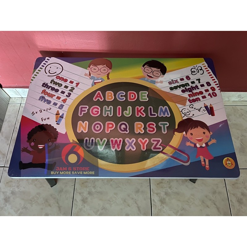 Abc table Children's study table/Folding table | Shopee Singapore