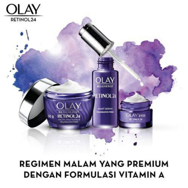 Olay Retinol moisturizing Cream 24 Cream Anti Aging Skincare - Night ...