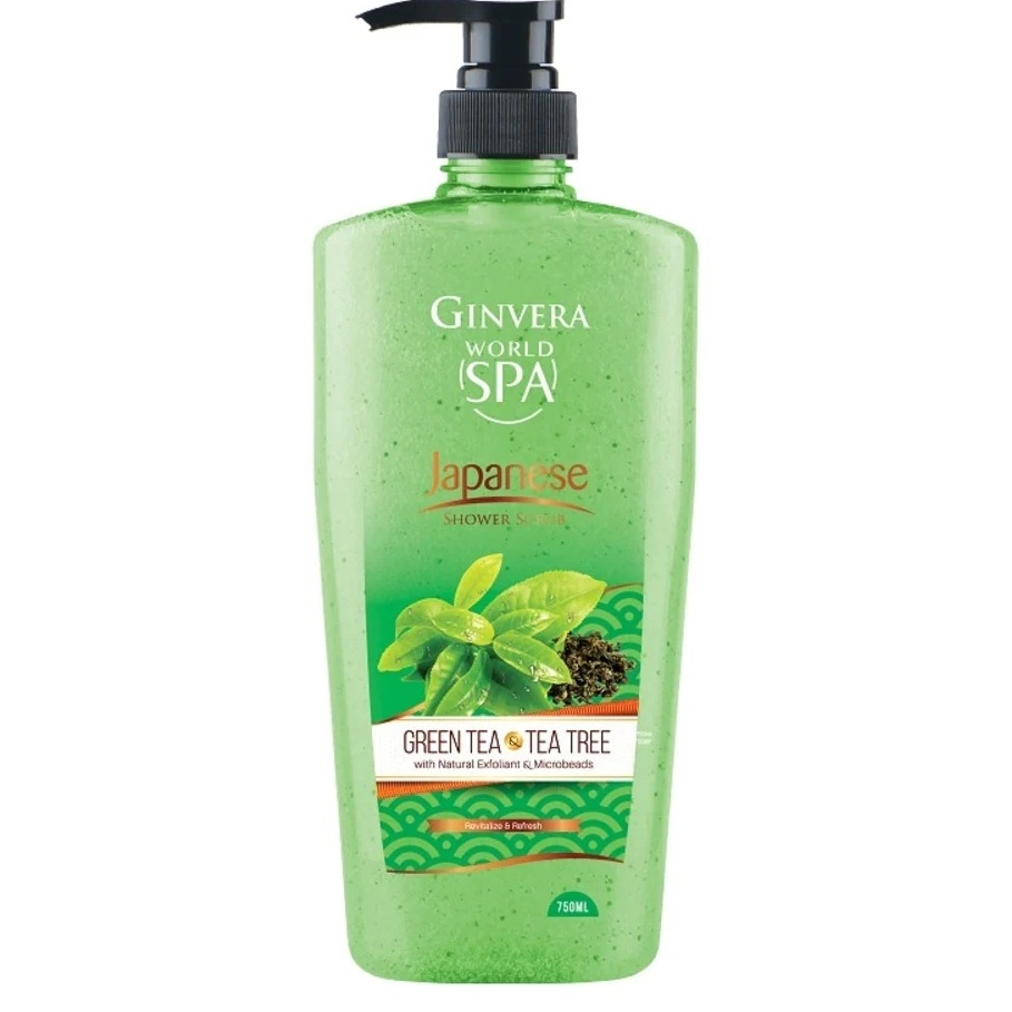 Ginvera World Spa Shower Scrub Body Wash, 750ml[Min] | Shopee Singapore