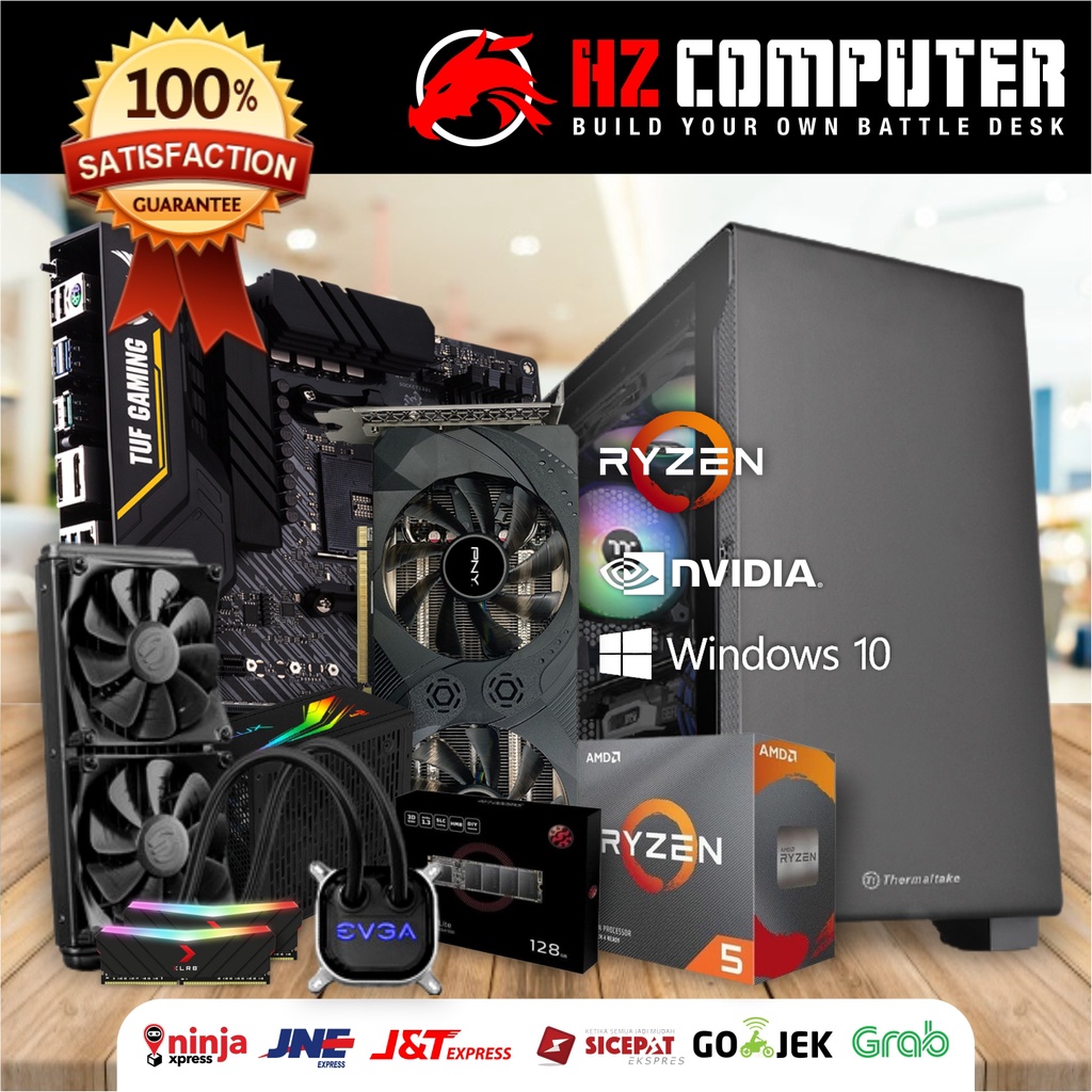 [READY] Pc Gaming - AMD Ryzen 5-3500 - RTX 3060 12GB - RAM 16GB - RGB ...