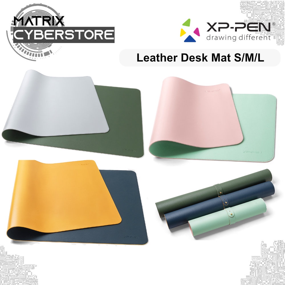 XP-PEN Leather S/M/L Dual-Sided Waterproof Office Desk Mouse Pad ...