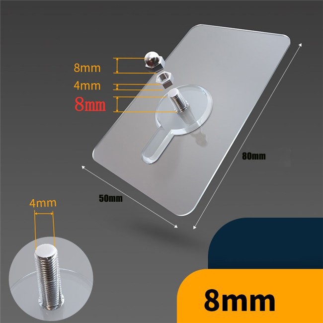 Seamless screw, No-punch Strong Adhesive Hook Screws ,Kitchen Bathroom ...