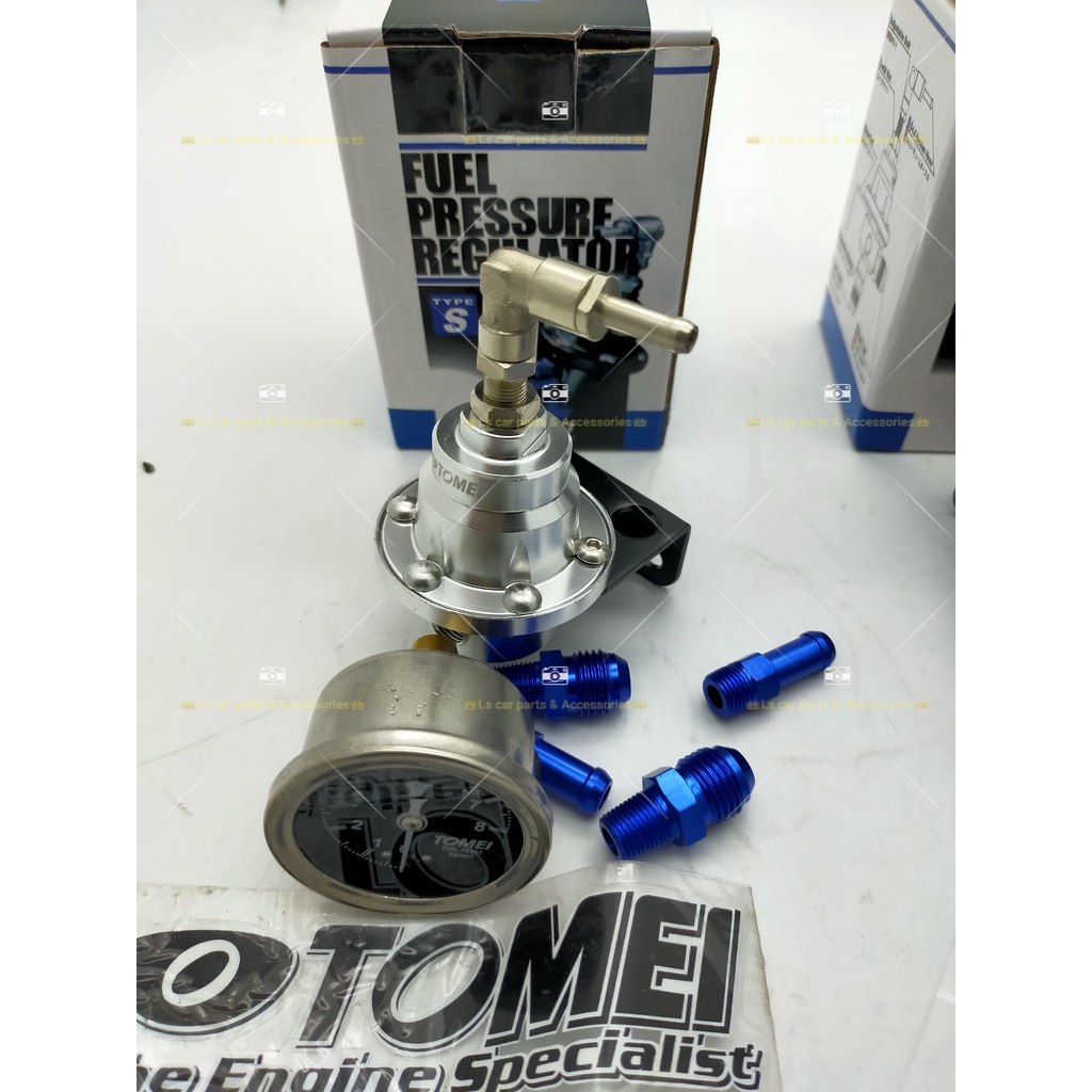 Tomei Fuel Pressure Regulators Sard Fuel Regulator Meter Black Gold ...