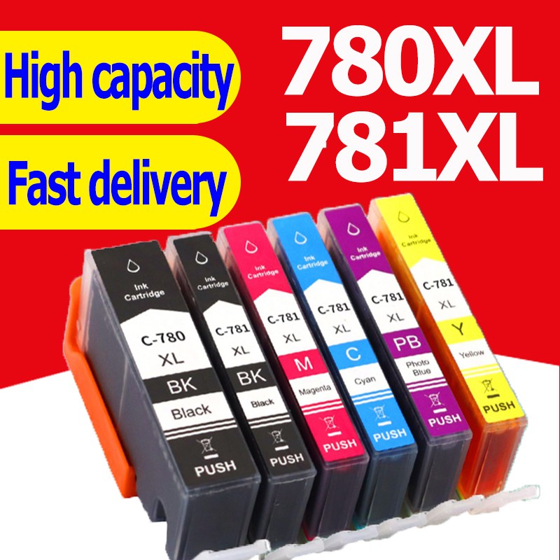 PGI 780 CLI 781 ink PGI780XL CLI781XL ink cartridge Compatible for ...