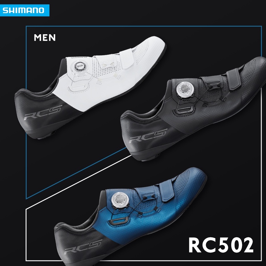 SHIMANO SH-RC502 NEW LIGHTWEIGHT ROAD PERFORMANCE SHOES WITH S-PHYRE ...