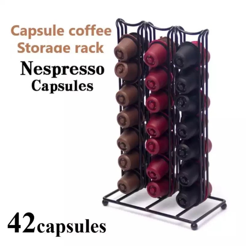 NESPRESSO Coffee Double-Sided Capsule Pod Holder / Organiser (Holds up ...