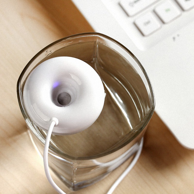 donut humidifier usb office desktop mini humidifier air purifier ...