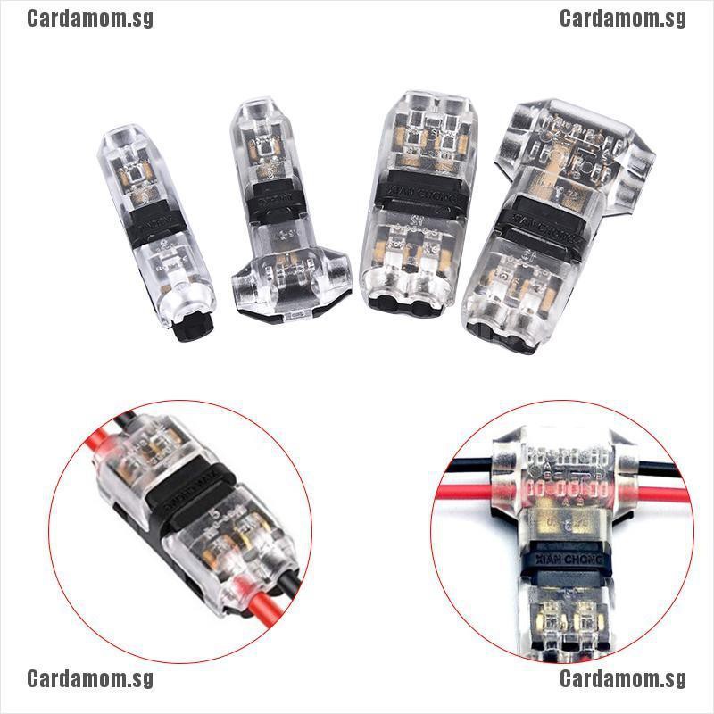 {carda} 1pin 2pin Quick Splice Lock Wire Connector for Terminals Wiring ...